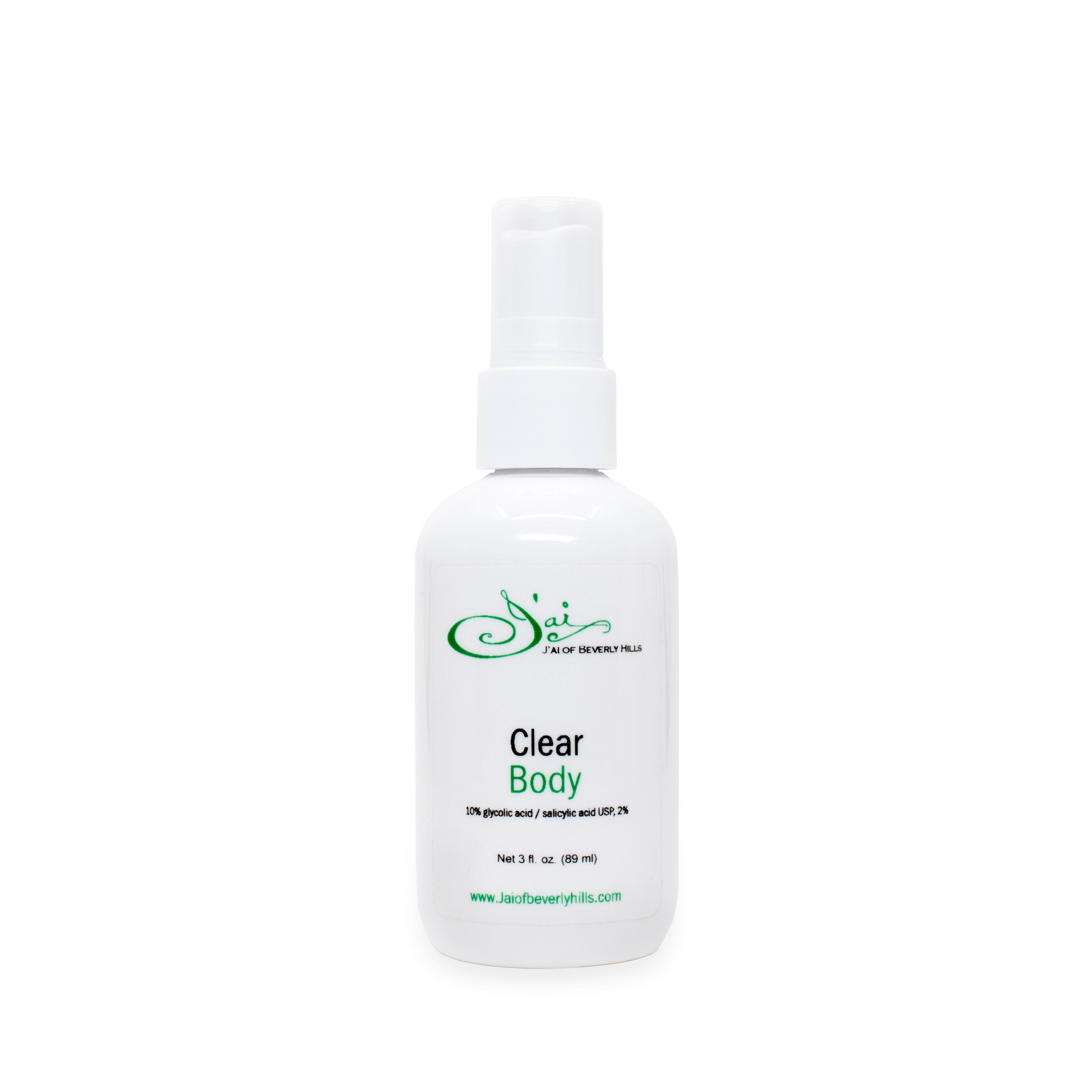 Clear Body Spray – J'ai of Beverly Hills